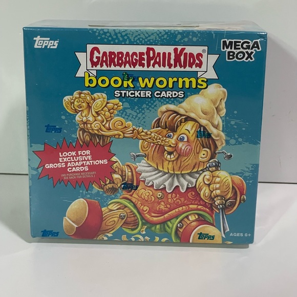 Topps | Toys | Topps Mega Box Garbage Pail Kids Sticker Cards | Poshmark